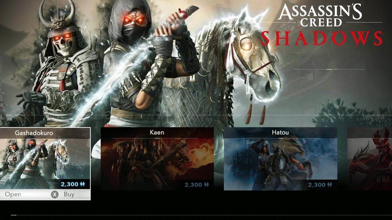 Assassin's Creed Shadows Helix Store Showcase... (AC Shadows Gameplay ...