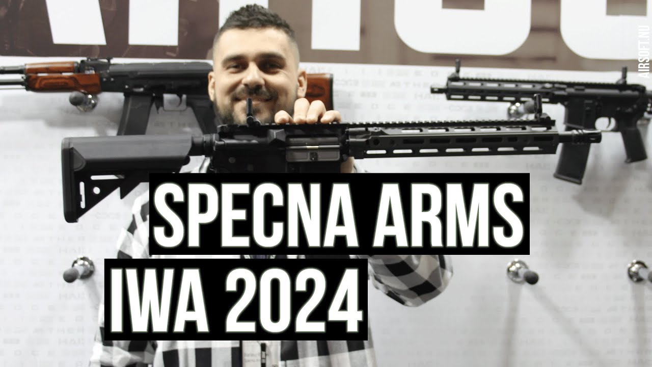 Specna Arms at IWA 2024 (airsoft) - YouTube