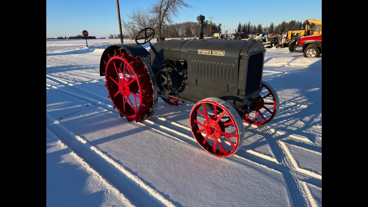 How to start a McCormick 15-30 - Lee J. Sackett, Inc - YouTube