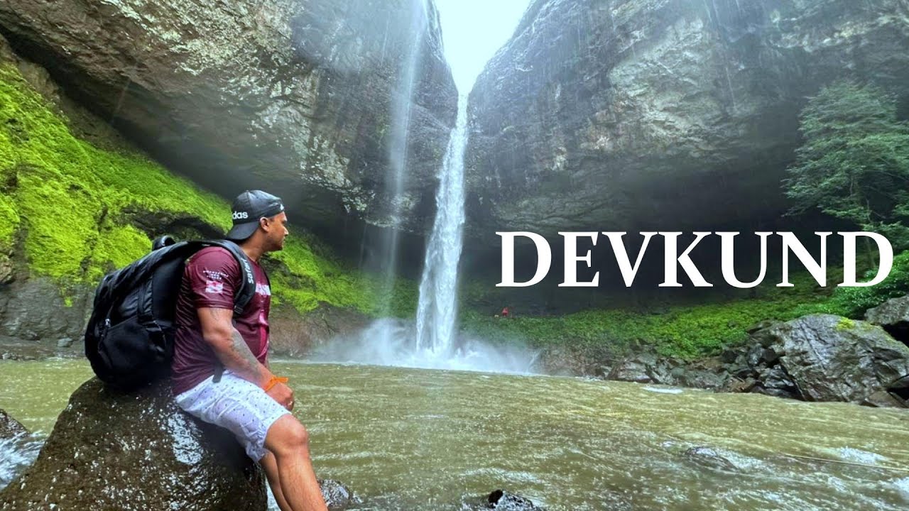 DEVKUND WATERFALL | THE BEST MONSOON TREK | SR-VLOGZ - YouTube