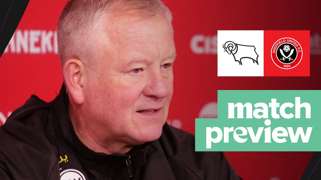Chris Wilder | Derby County v Sheffield United | preview - YouTube