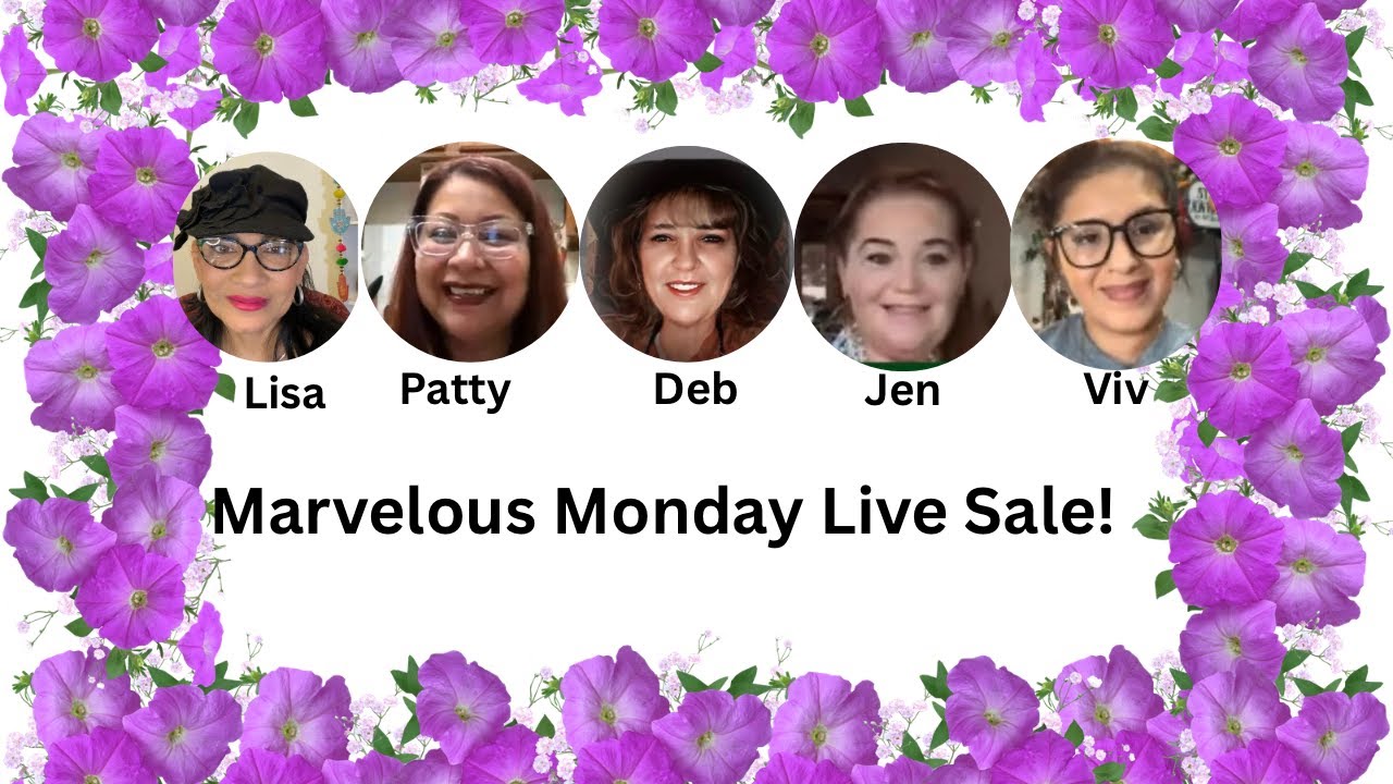 Marvelous Monday Live Sale! - YouTube