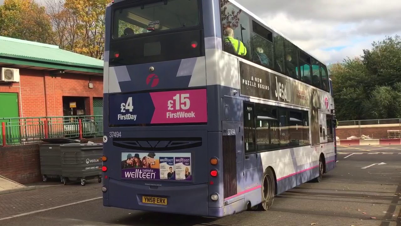 First Bus Doncaster X First Rotherham 37494 On X78 From Sheffield To ...