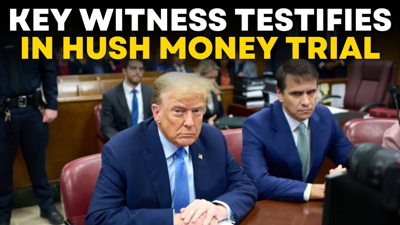 Trump News LIVE | Key Witness Is Set To Resume Testimony In Trump Hush ...