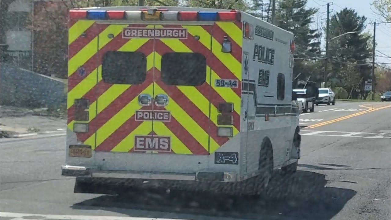 Greenburgh Police EMS Responding On Central Ave In White Plains ...