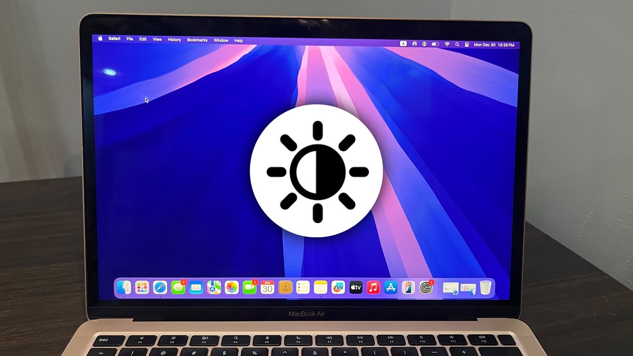 How to Adjust Screen Brightness on Mac - YouTube