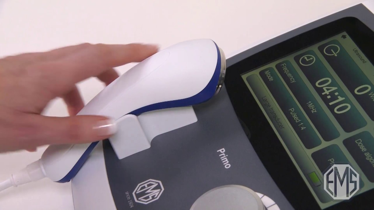 EMS PHYSIO LTD Primo Therasonic 460 Ultrasound Therapy - YouTube