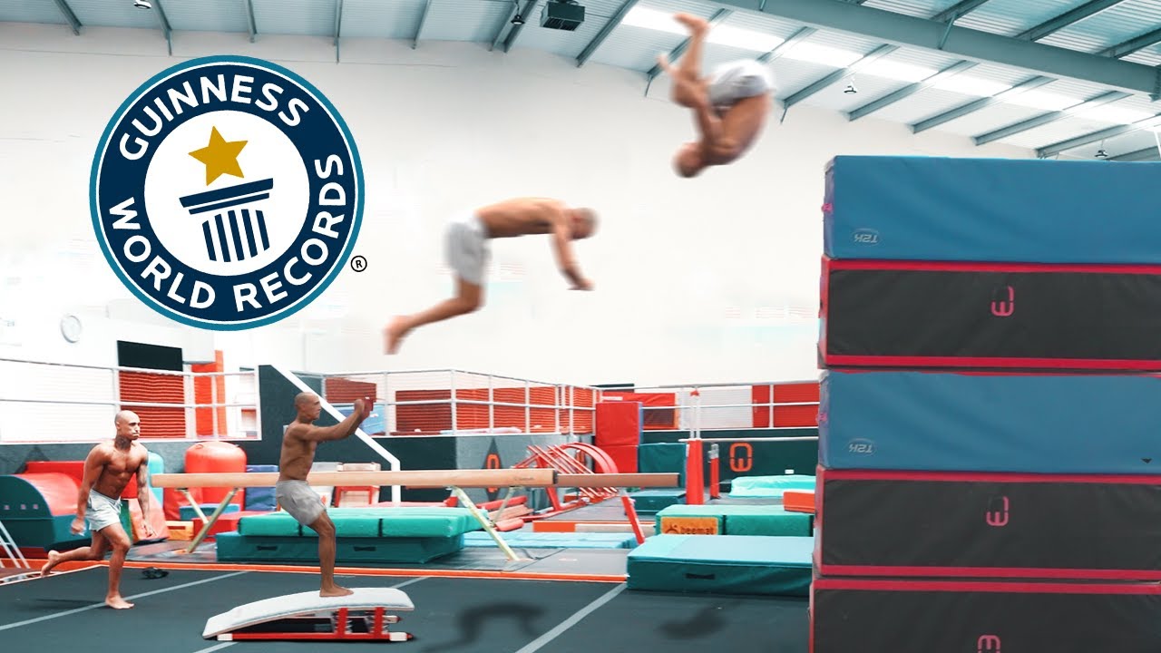 Highest Front Flip - World Record - YouTube