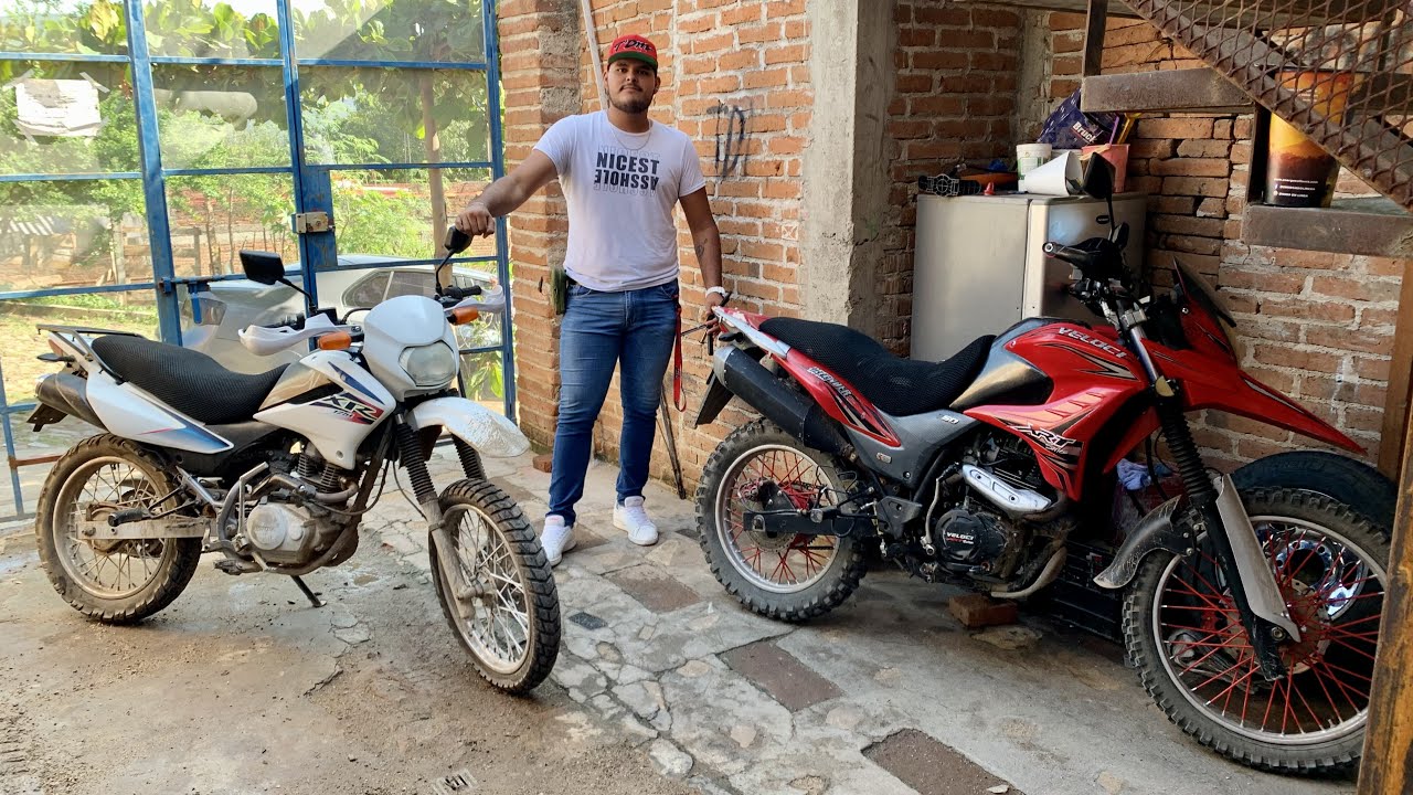 veloci xrt 250 y xr 125 cambio de pastas, valeros, frenos - YouTube