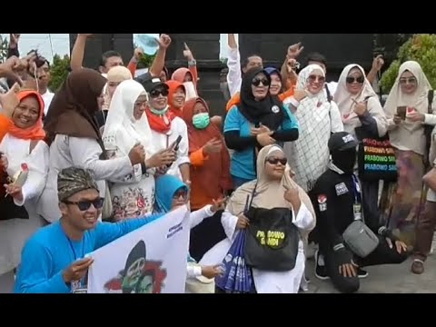 Aksi Damai untuk Prabowo-Sandi, Relawan Berharap demi Perubahan Indonesia