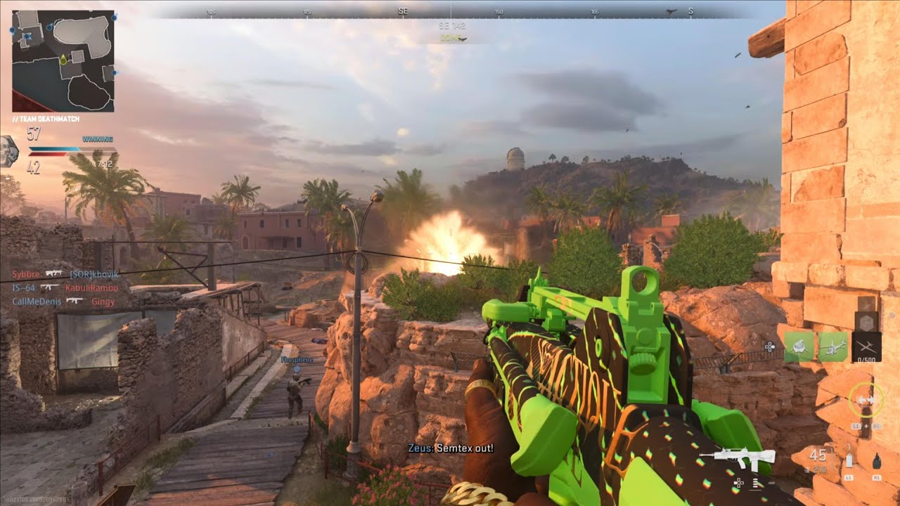 FAMAS with Panache!🟩 - Call of Duty Modern Warfare II - Gameplay [RAW ...