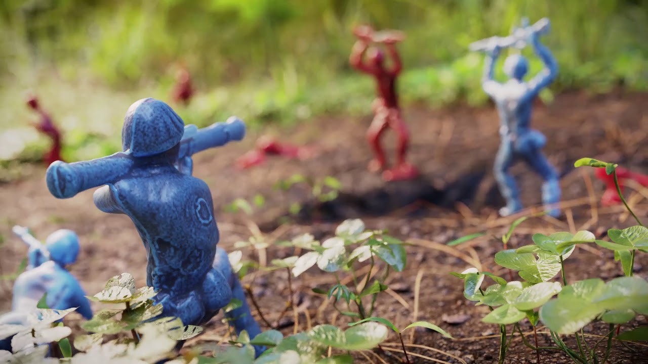 Battlefield Animation using Blender and Graswald - YouTube