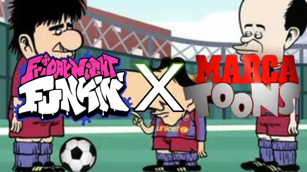 FNF / Vs Messi Marcatoons / Jealous - YouTube