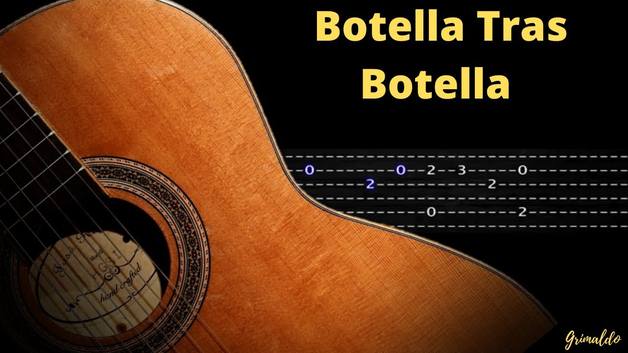 Gera MX, Christian Nodal - Botella Tras Botella.Tutorial guitar Tabs ...