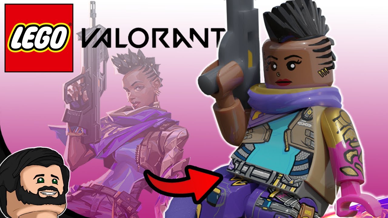 Custom ASTRA Minifigure! | LEGO VALORANT - YouTube