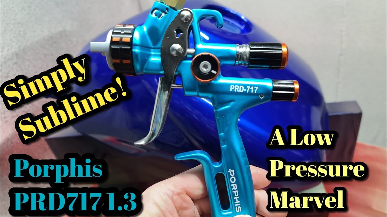 Porphis PRD717 1.3 The Best Low Pressure Spray Gun? - YouTube