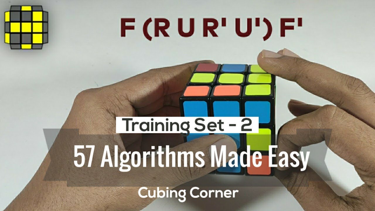 OLL Training Set #2 | Easy T Shaped Cases | Cubing Corner - YouTube