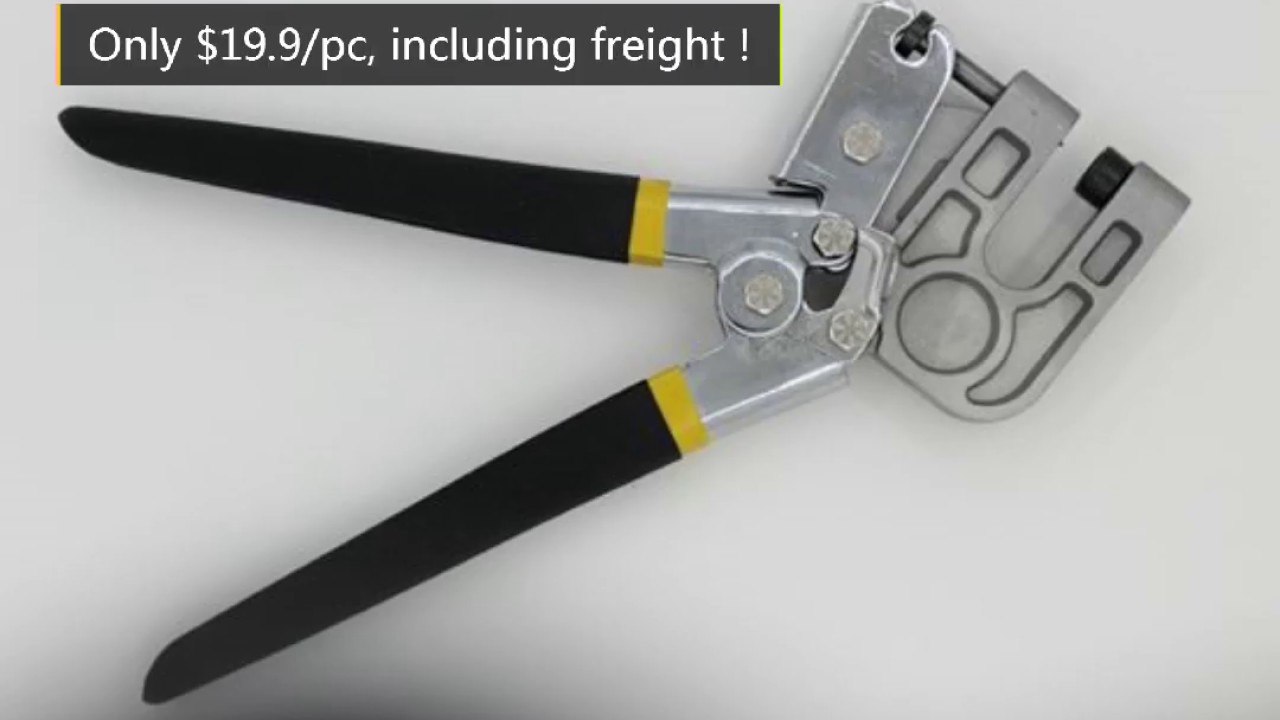 Smart stud crimper - YouTube