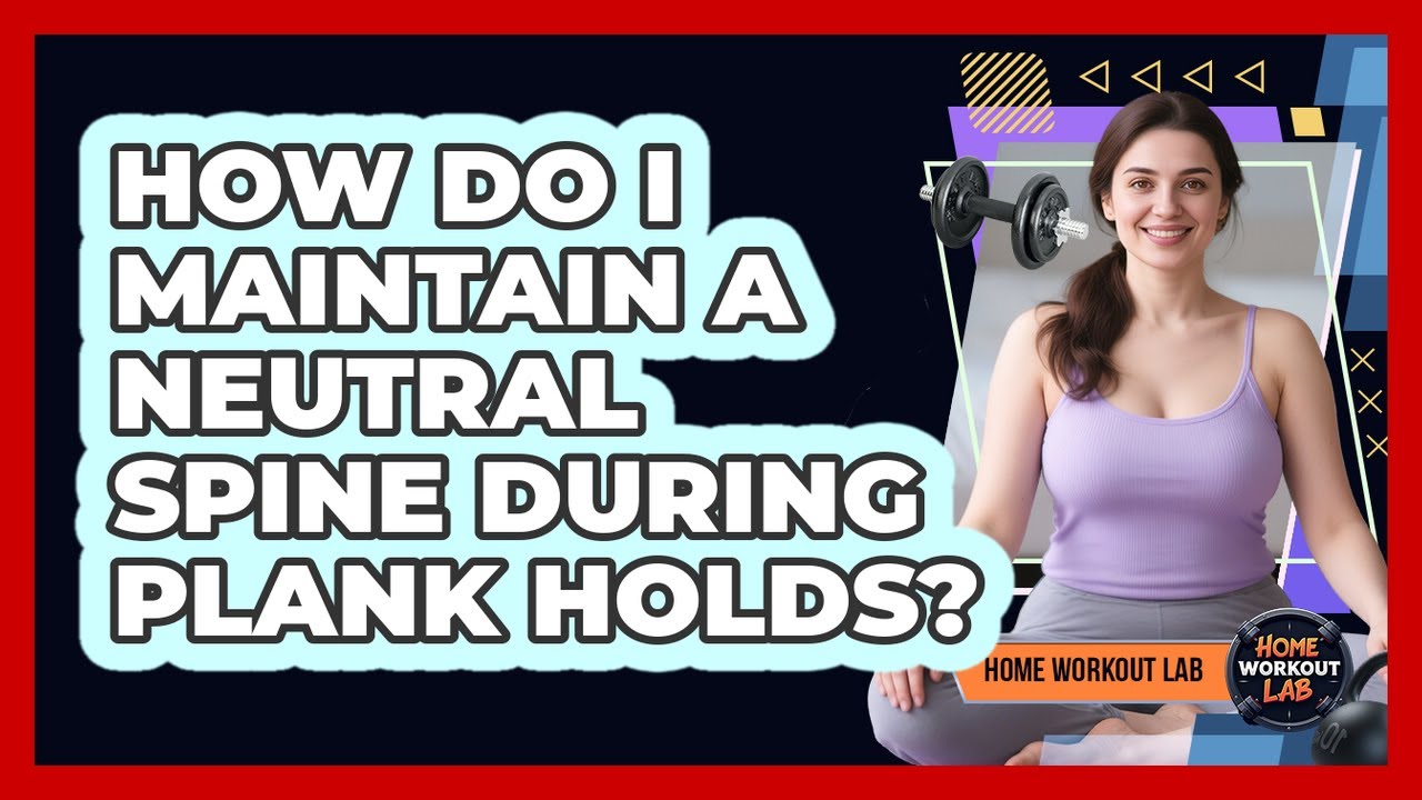 How Do I Maintain A Neutral Spine During Plank Holds? - Home Workout ...