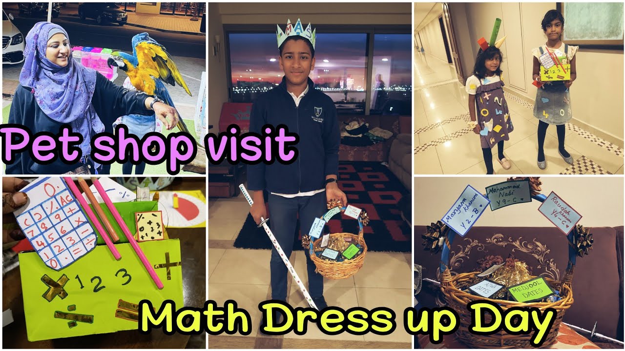 Math Dress up Day @School | school function | Date festival | Sharjah ...
