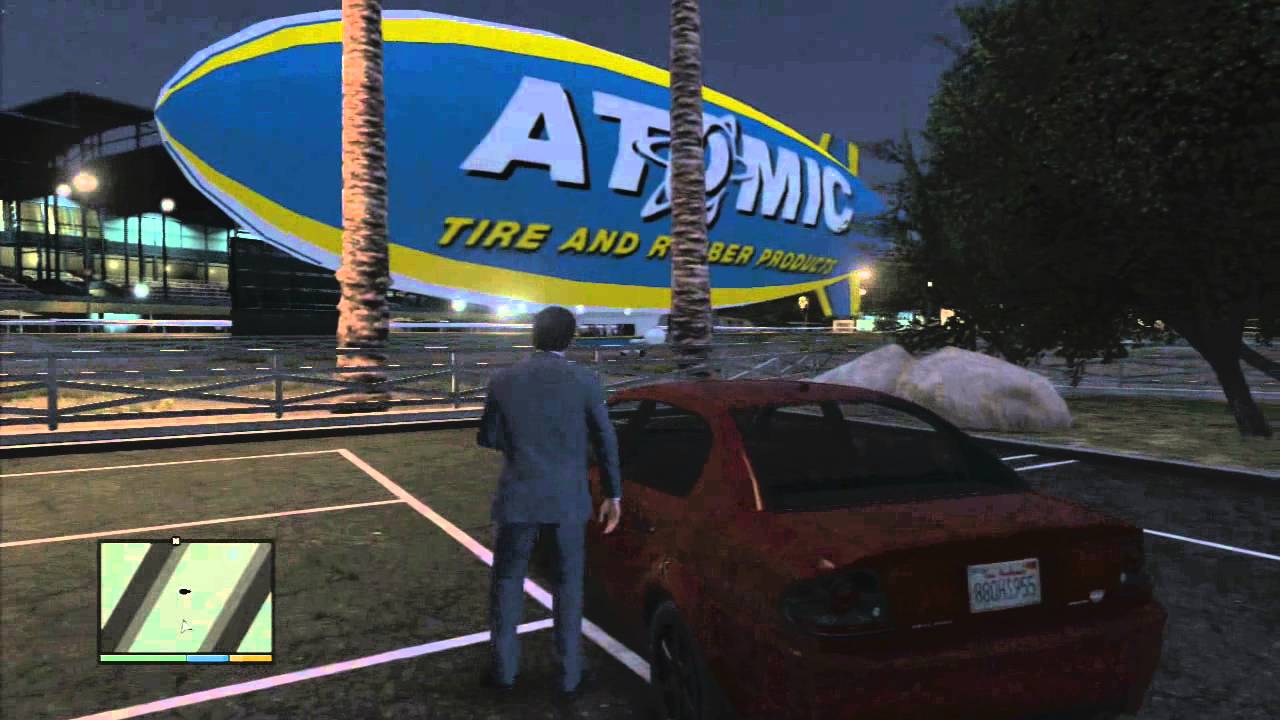 Grand Theft Auto 5 GTAV Dirigible ATOMIC PLIMP Zeppelin TPPM Games ...