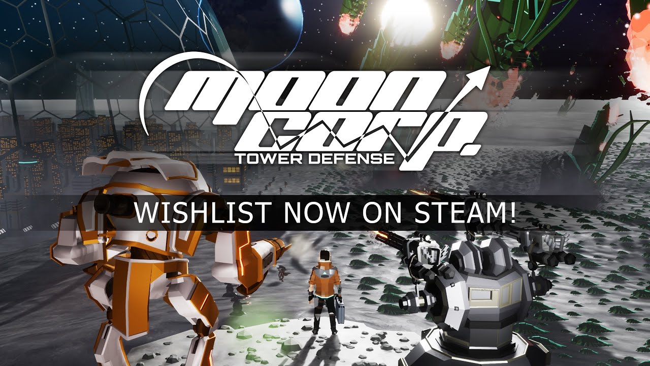 Moon Corp. Tower Defense | Announcement Trailer - YouTube