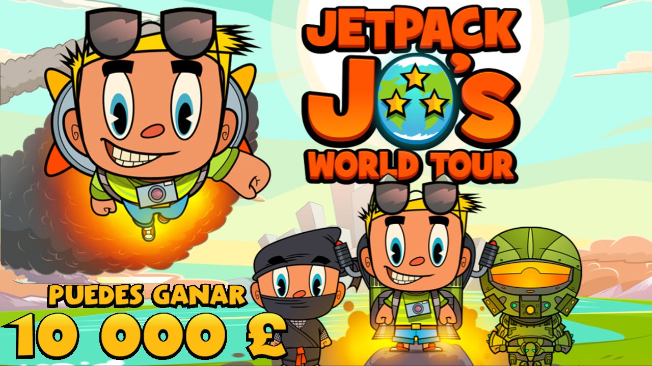 JetPack Jo's World Tour App Gameplay - YouTube