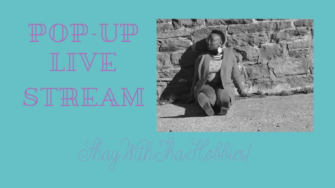 Pop Up Live Stream | Time to Create | #CreateWithUs - YouTube