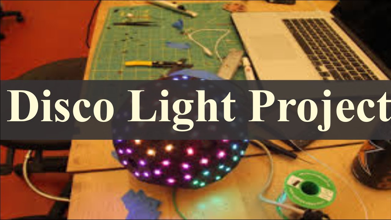 How To Make Disco Lights - YouTube