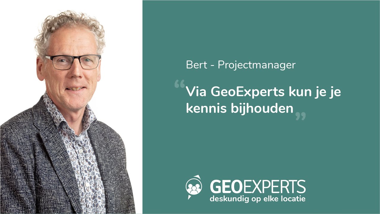 Bert ten Brinke over GeoExperts - YouTube