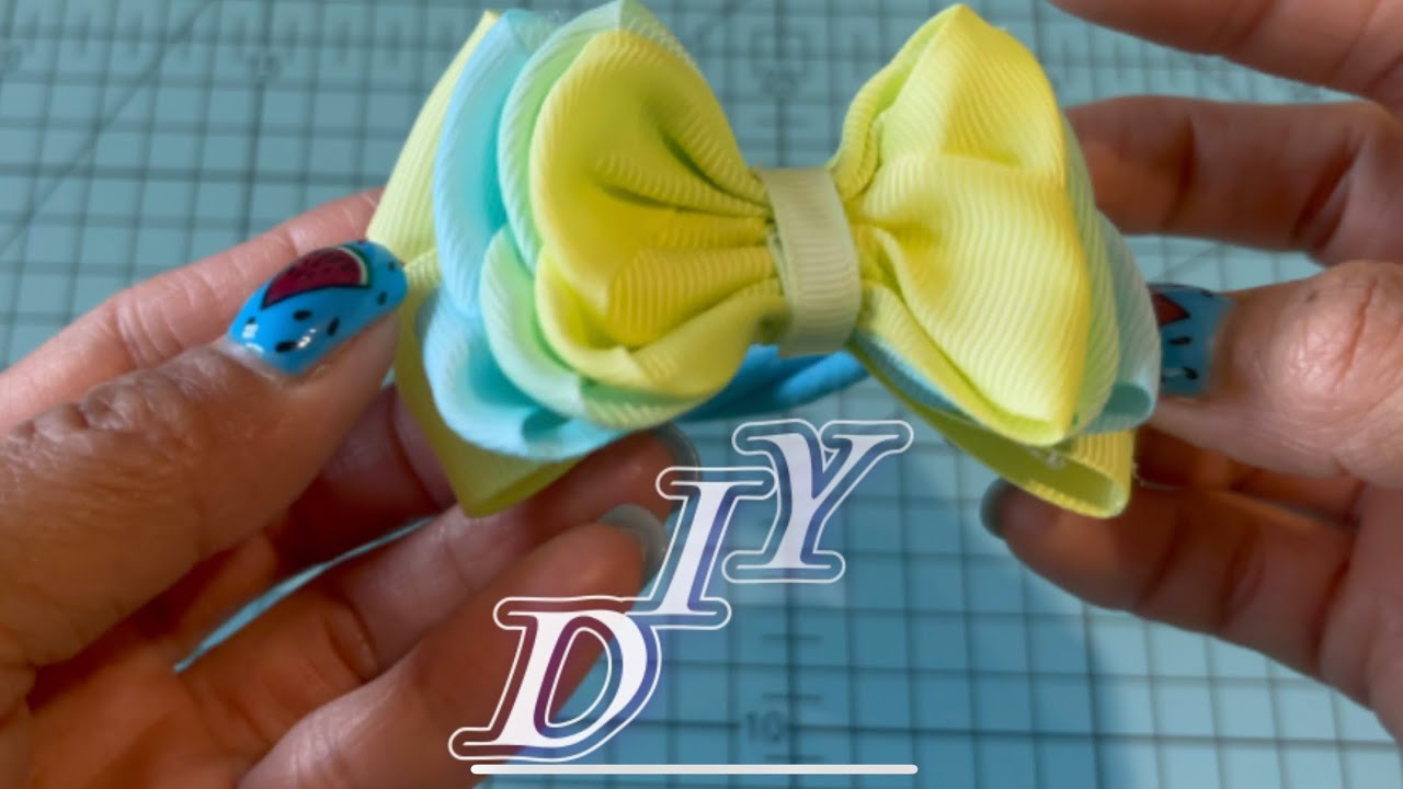 How to make Simple Bow ideas | grosgrain ribbon | gerribou in Russia ...