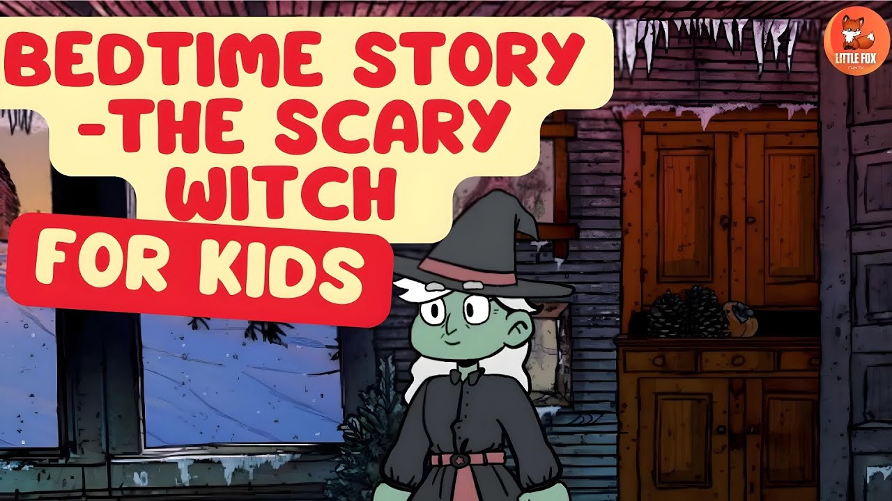The Scary Witch in the Woods | Scary Story | Bedtime Horror Story #kids ...