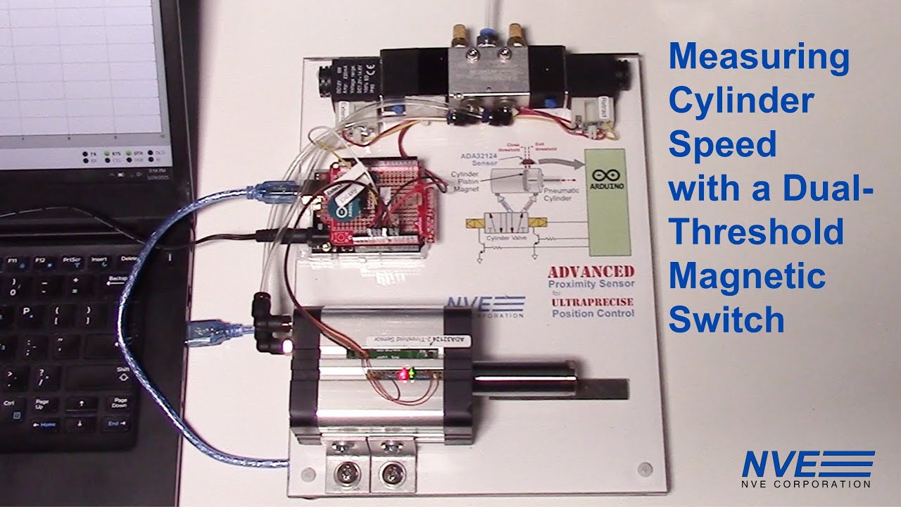 Pneumatic Cylinder Speed Measurement with a Dual-Threshold Magnetic ...