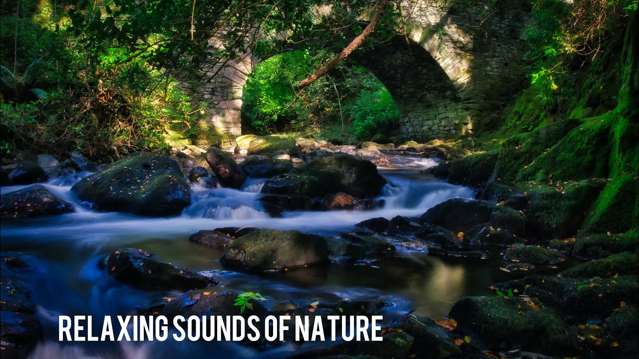Relaxing sounds of nature, beautiful sounds of waterfalls - YouTube