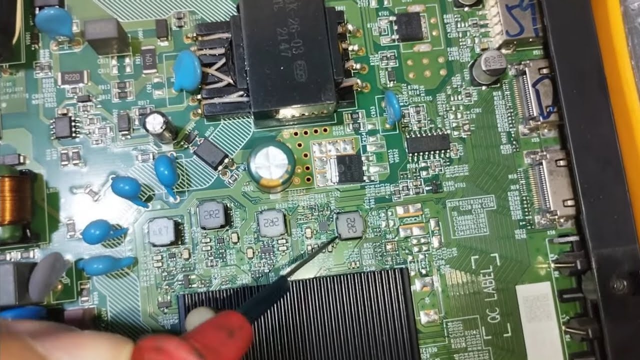 VU 32 inch Android Tv model number VU32UA. mother board voltage ...