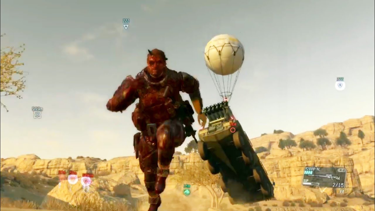 Eliminate The Armored Vehicle Unit - MGSV - YouTube