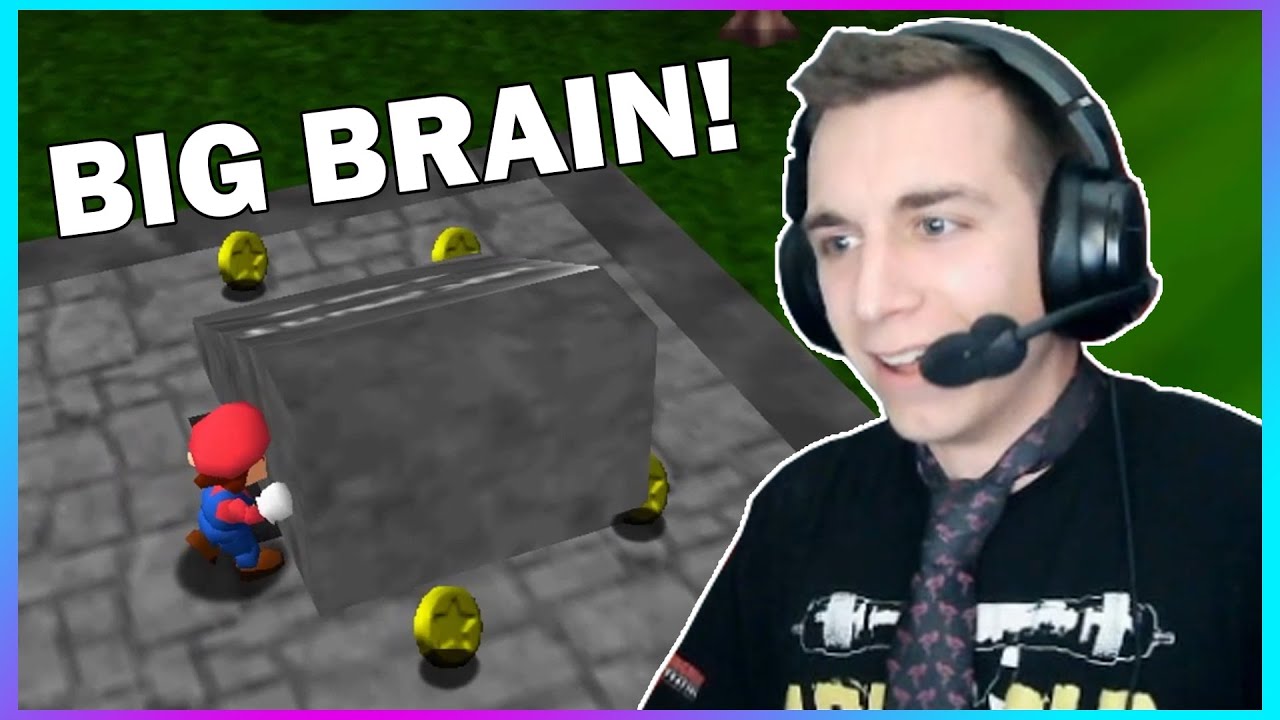 Red Italian Plumber Man Finds a SECRET TUNNEL - YouTube