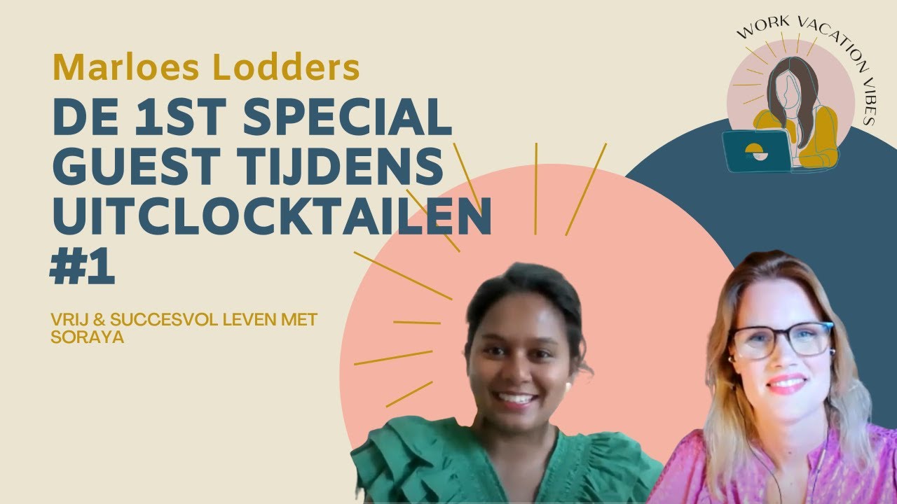 Marloes Lodder van Helemaal Loesoe was de 1st special guest tijdens ...