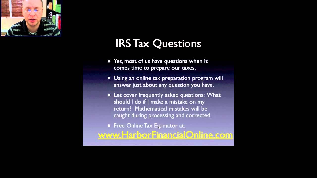 IRS Tax Questions for 2012, 2013 - YouTube