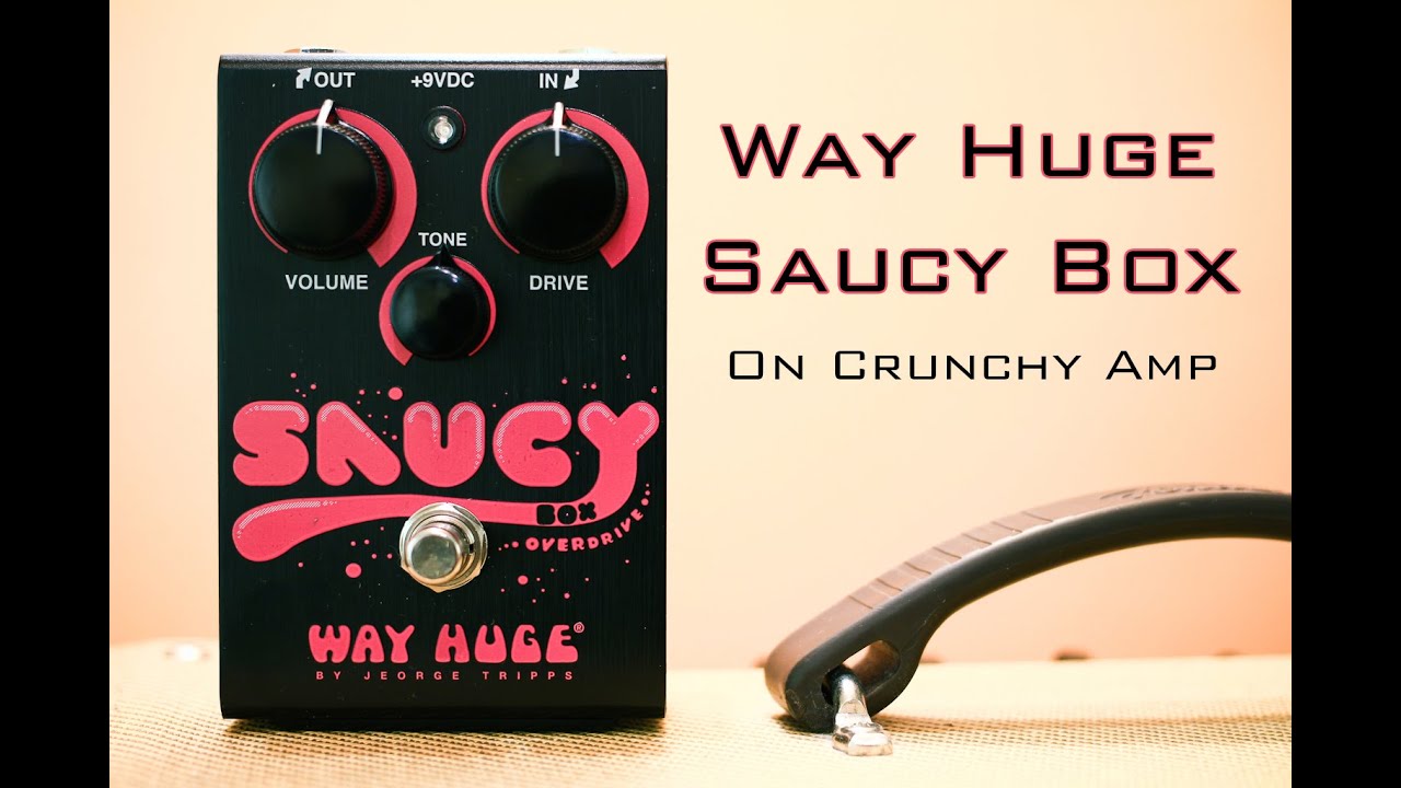 Way Huge Saucy Box, Orange OR15 (Crunch) - YouTube