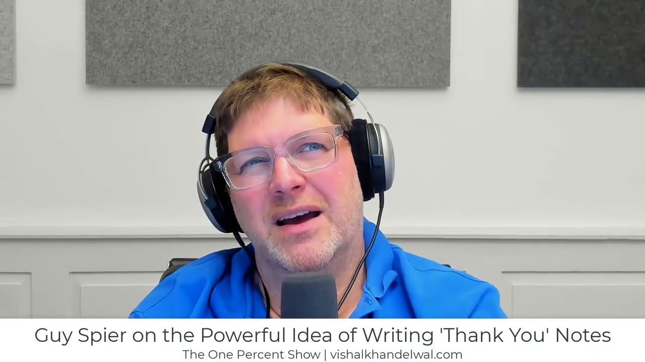 Guy Spier on the Powerful Idea of Writing Thank You Notes - The One ...