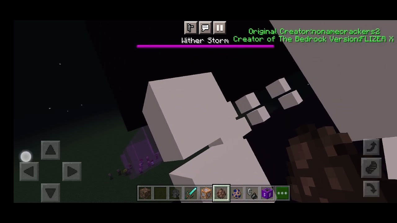 The Cracker Wither storm addon - YouTube