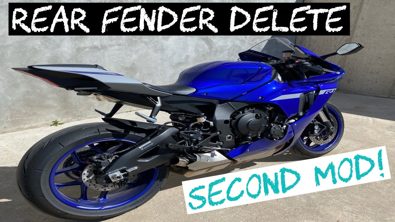 2015+ Yamaha R1 NRC Install Tail Tidy fender eliminator, second Mod ...