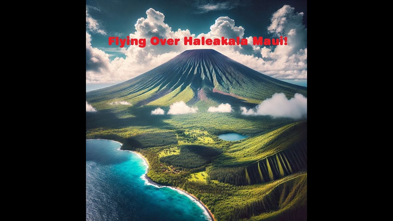 Meditation - Flying Over Maui's BEAUTIFUL Haleakalā Volcano: A Bird's ...