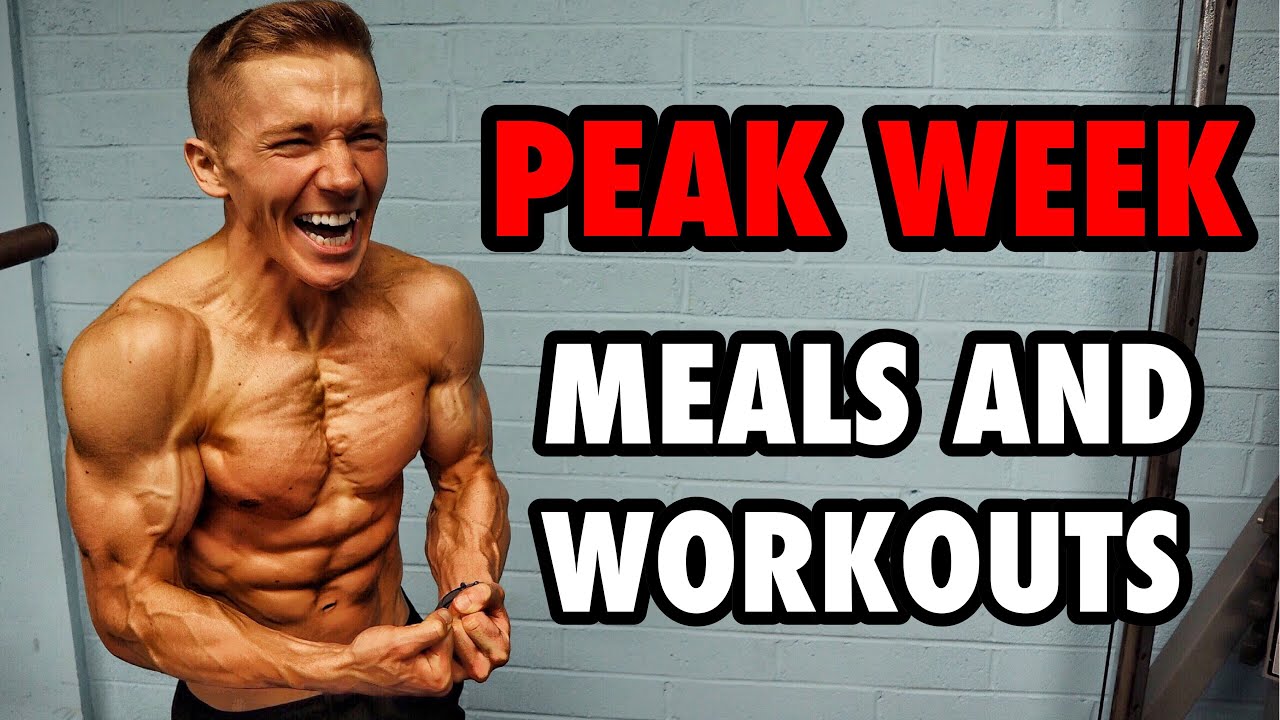 1 Week Out From My First Bodybuilding Competition | Diet & Training ...