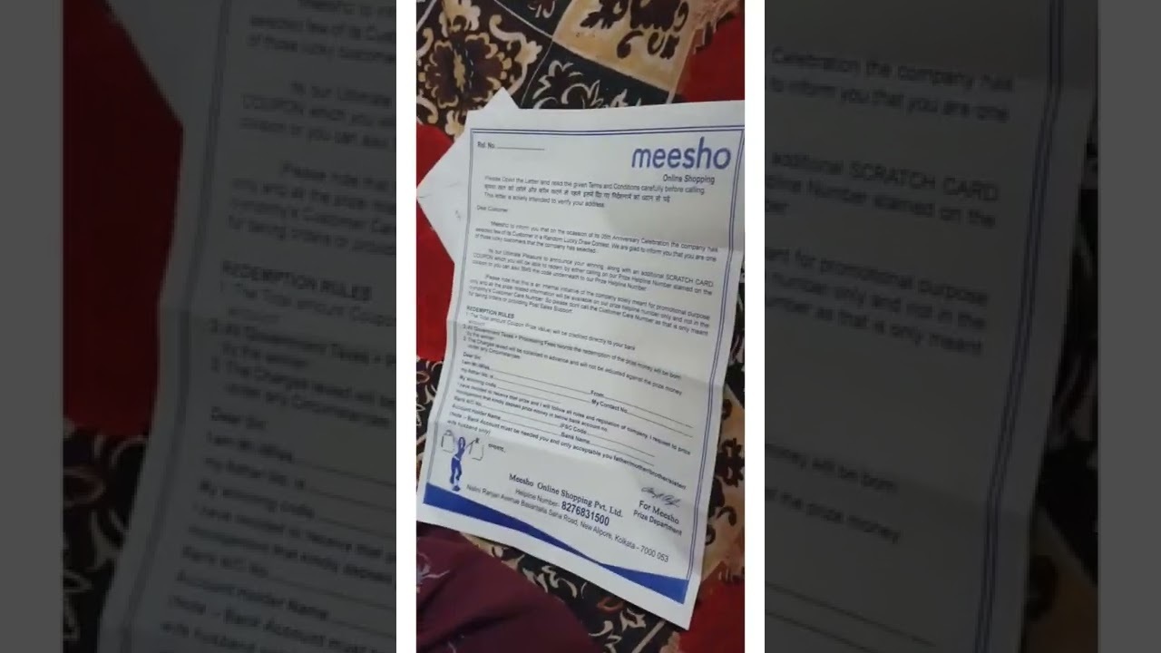 😱Meesho scratch card/fraud alert 2022😱/meesho scratch card real or fake ...