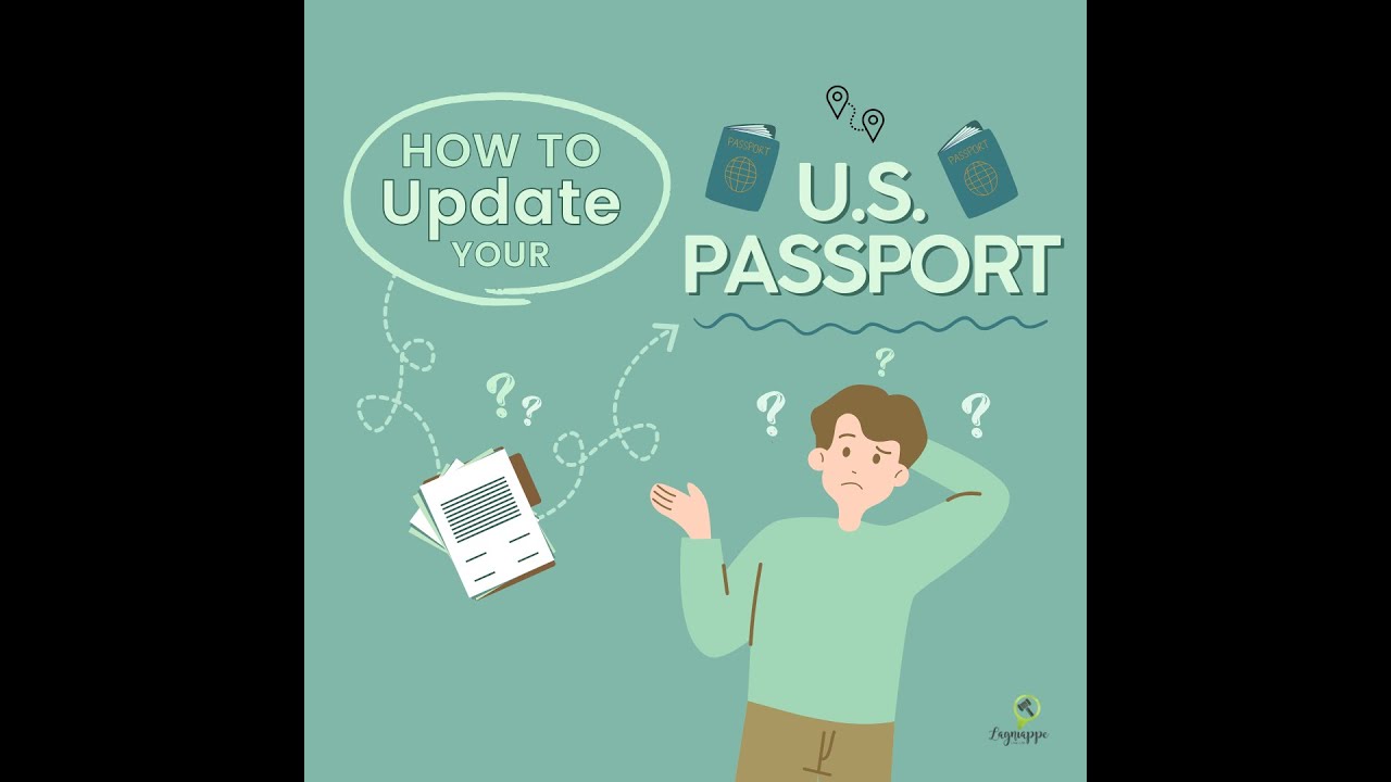 How To Update Your U.S. Passport - YouTube