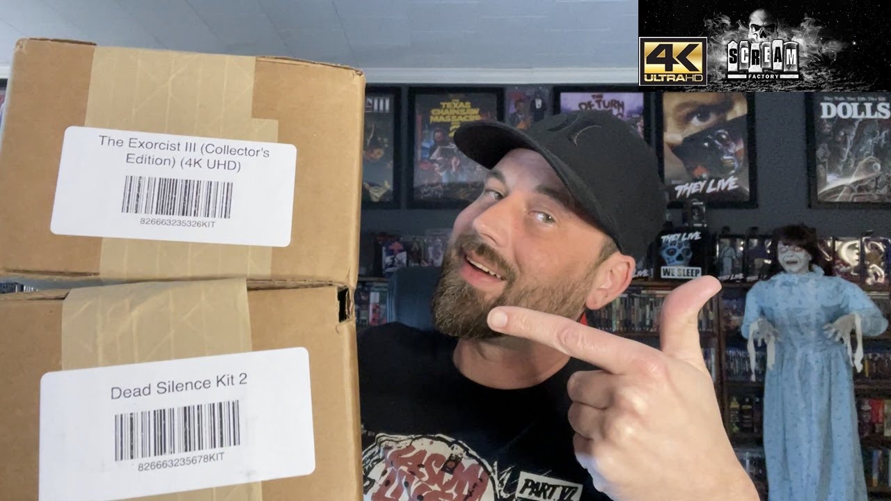 Scream Factory 4K Unboxings | Dead Silence & The Exorcist 3 - YouTube