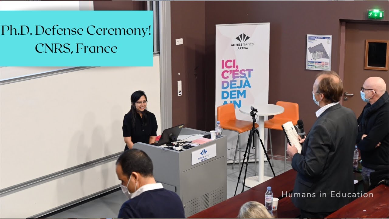 Ph.D. Defense Ceremony : CNRS, France - YouTube