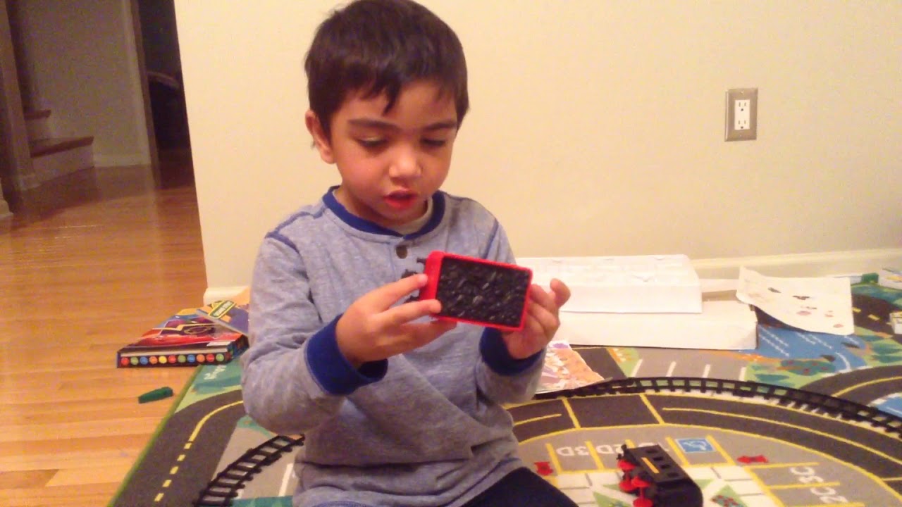 Toys review kid connection railroad Engine and Tracks - YouTube